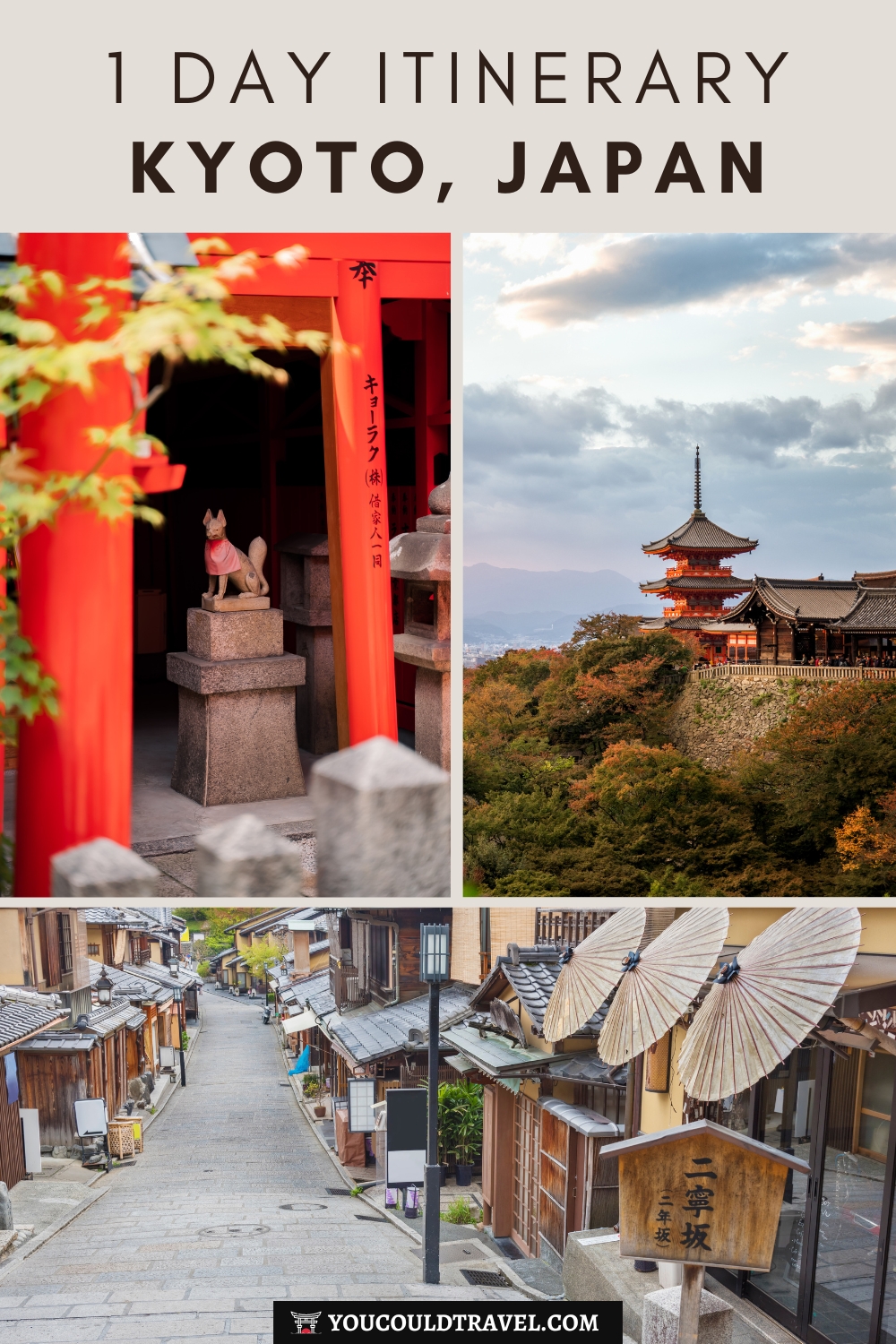 1 Day in Kyoto: 24 hours in Kyoto Itinerary – You Could Travel
