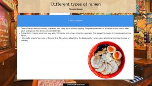 Different types of ramen – You Could Travel
