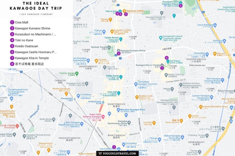 The Perfect Kawagoe Day Trip – You Could Travel