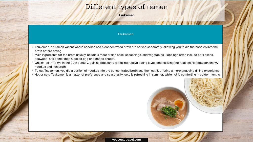 Different types of ramen – You Could Travel