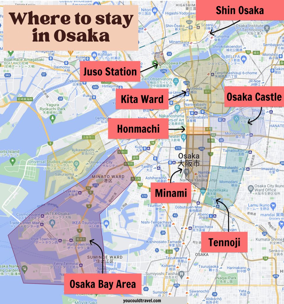 Where to Stay in Osaka – Best Areas And Hotels For 2024 – You Could Travel